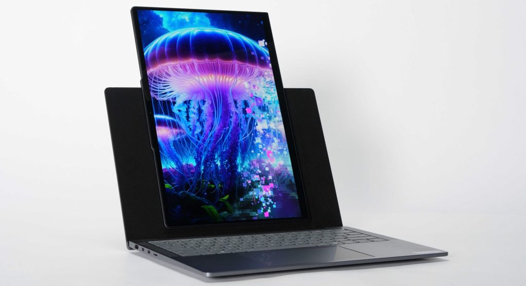 Lenovo Unveils Laptop with Swiveling Portrait-Mode Screen | DigitrendZ