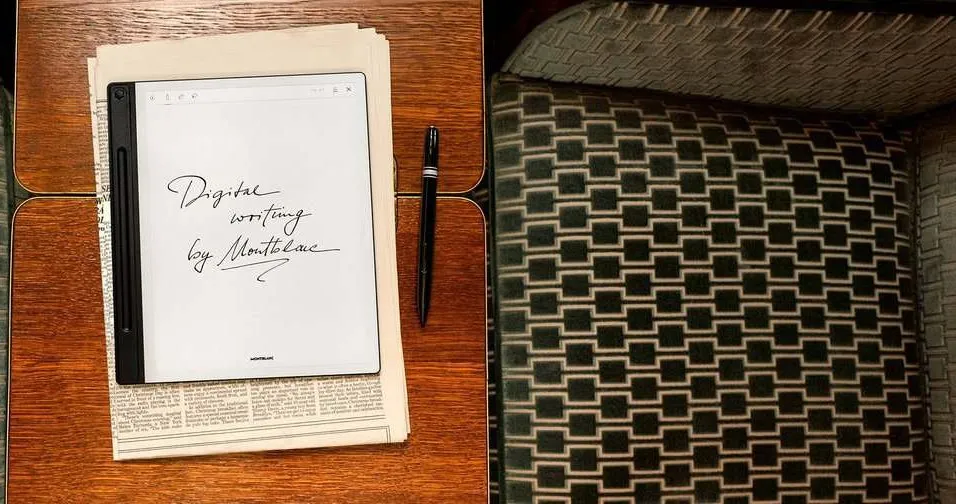 Montblanc Enters the Digital Notepad Market | DigitrendZ