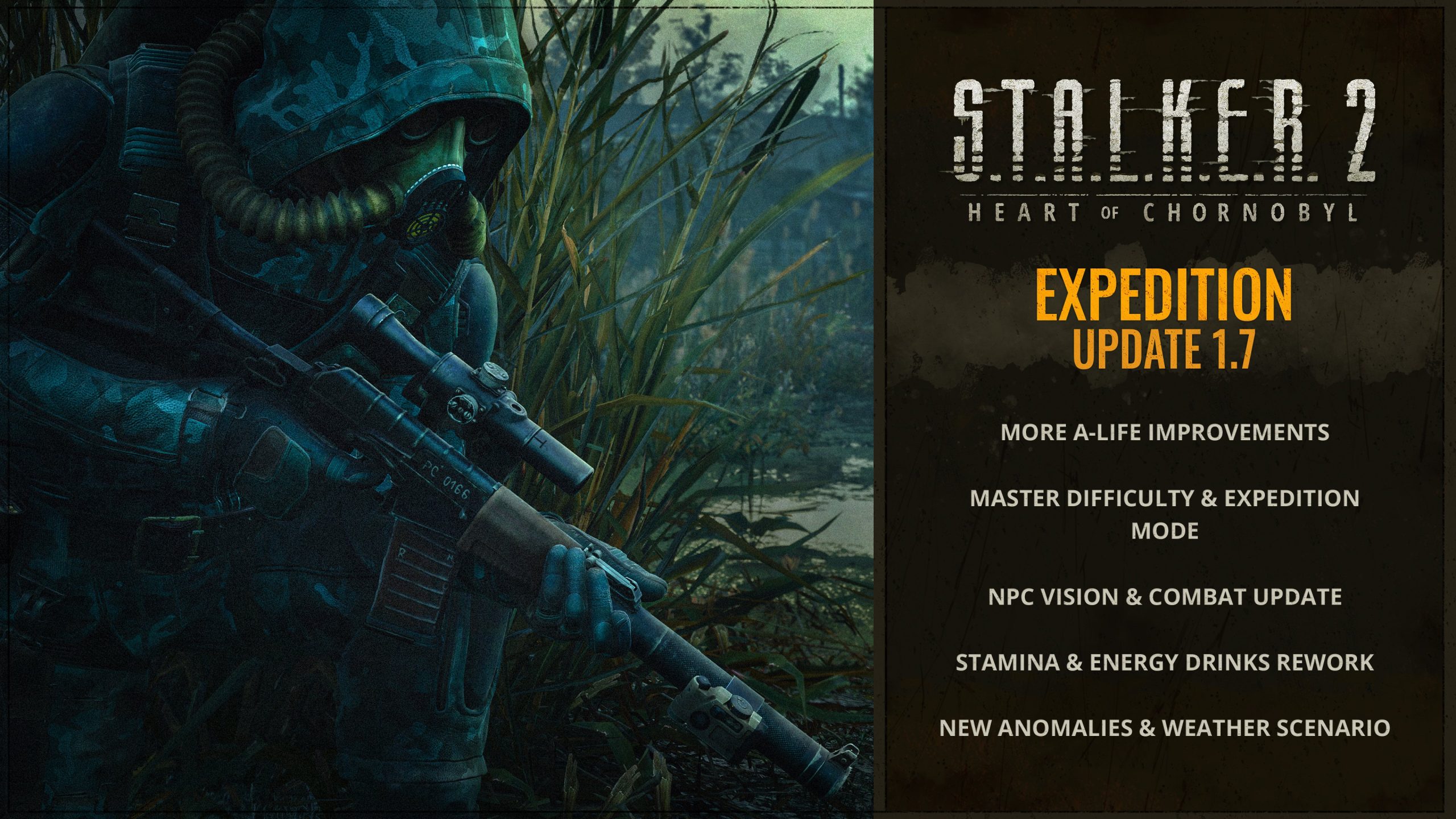 Stalker 2’s 1.7 Patch Adds Faction Wars, Hard Mode, and Stealth ...